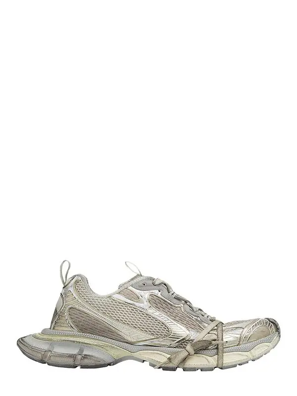 Balenciaga 3xl Mesh Runner Sneakers - Eggshell