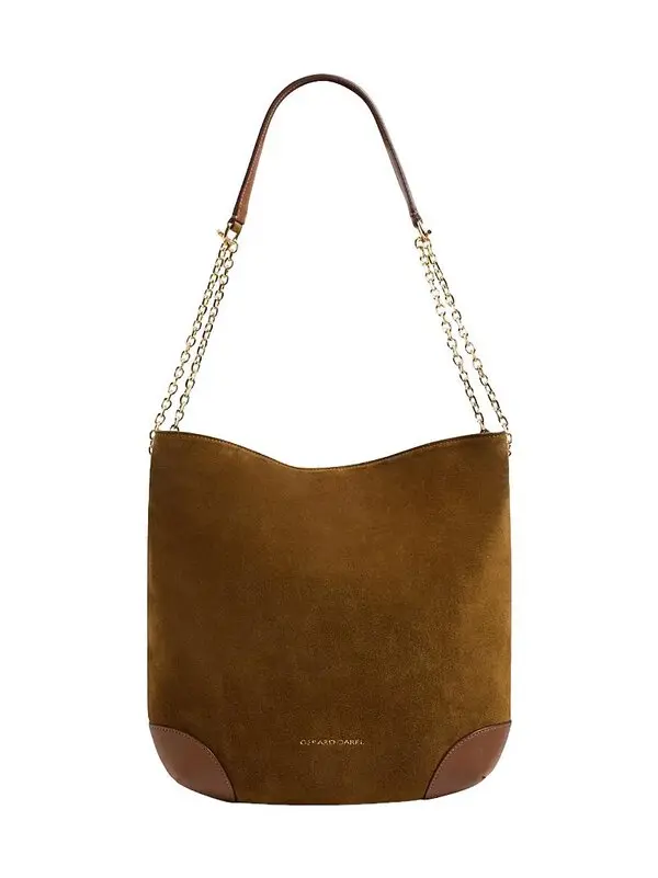 Gerard Darel Charlotte Hobo Bag - Amber