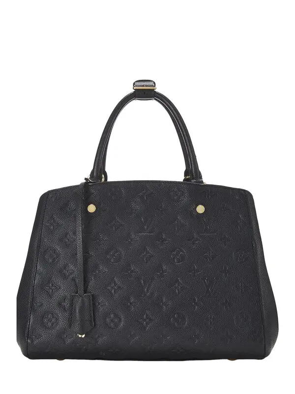 LOUIS VUITTON Monogram Empreinte Montaigne - Black