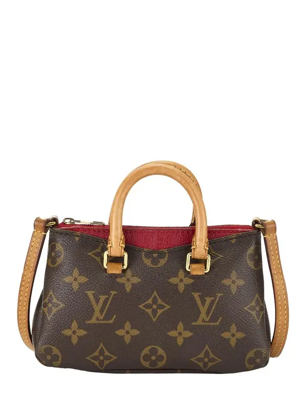 LOUIS VUITTON Monogram Canvas Pallas - Red