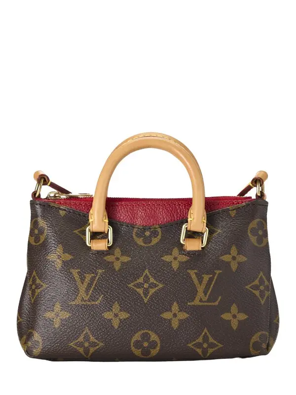 LOUIS VUITTON Monogram Canvas Pallas - Red