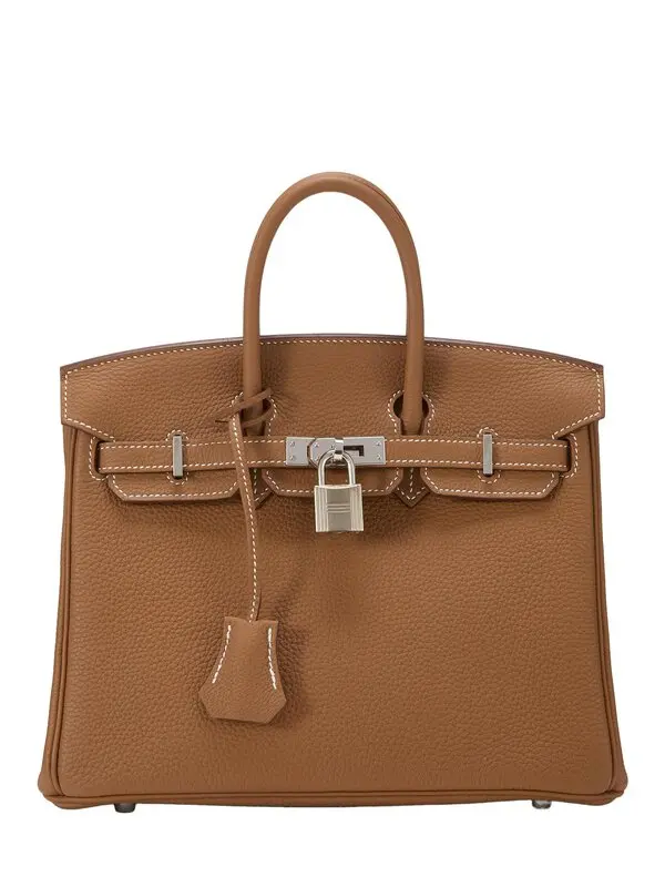 Hermès Birkin 25 Togo Handbag - Hermes Gold