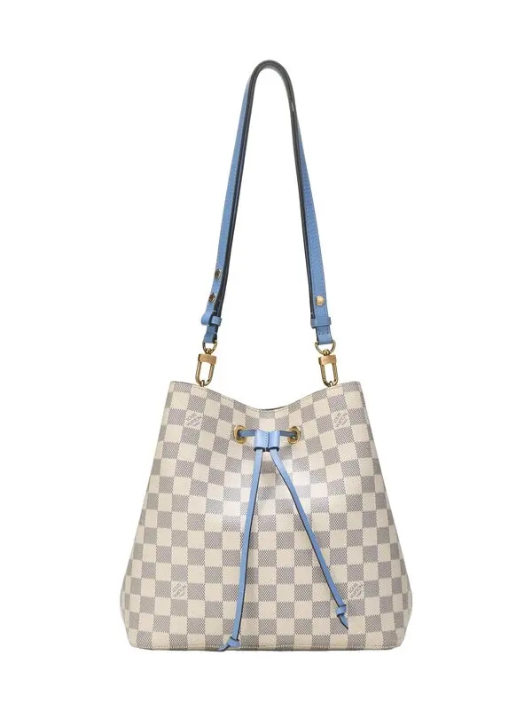 LOUIS VUITTON Damier Azur Neo Bucket Bag - Blue