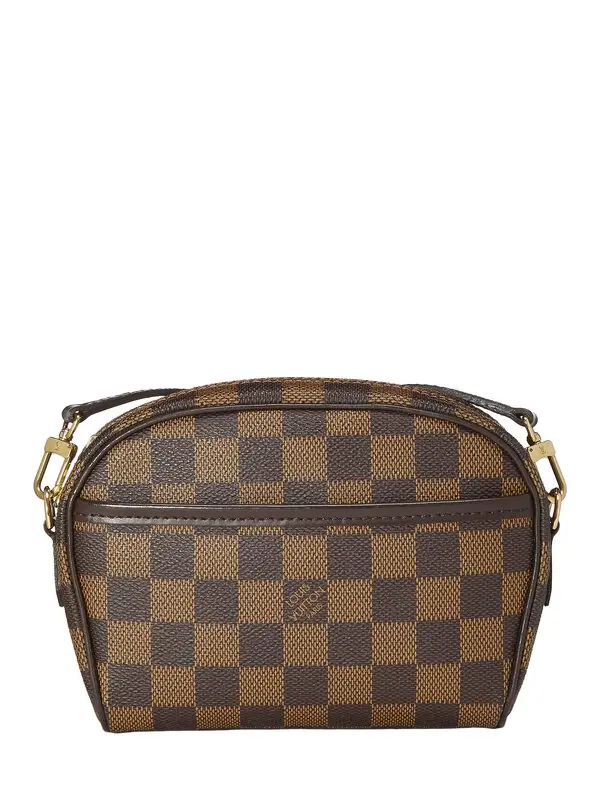 LOUIS VUITTON Damier Ebene Ipanema - Brown