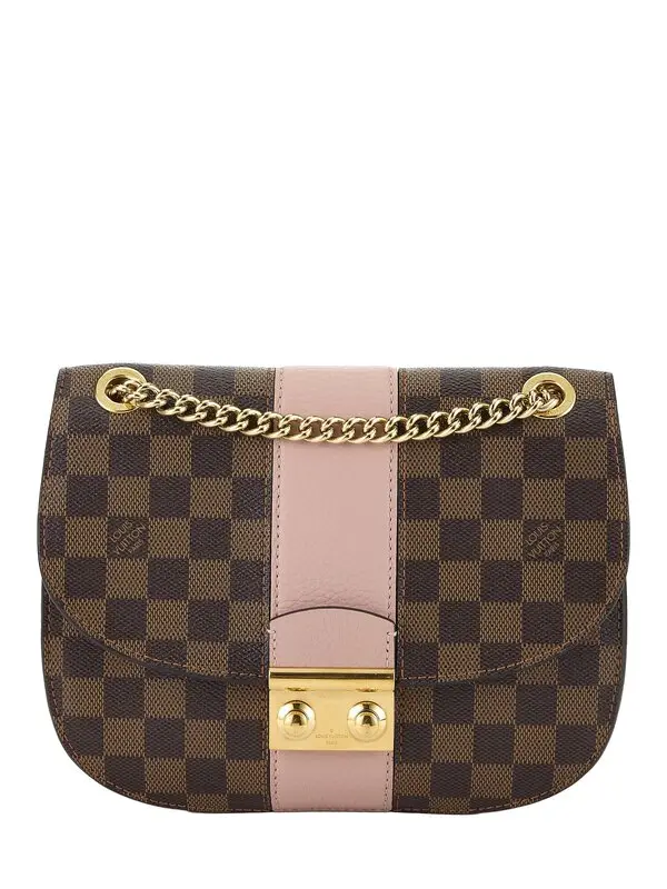 LOUIS VUITTON Damier Ebene Wight - Pink