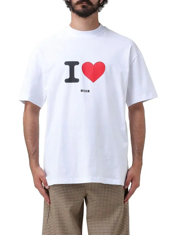 MSGM Cotton T-shirt - White