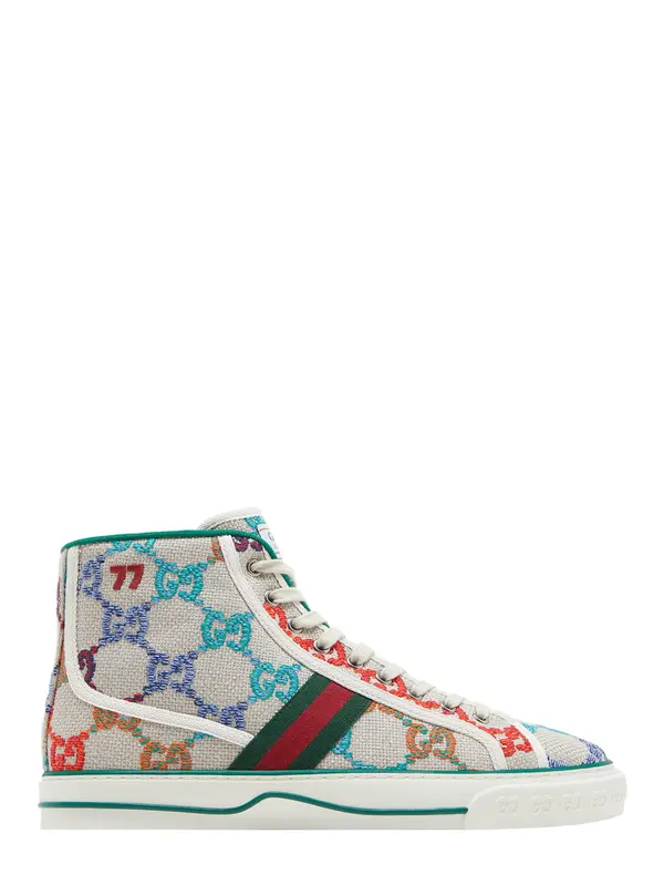 Gucci Tennis 1977 High-top Sneakers - Cream