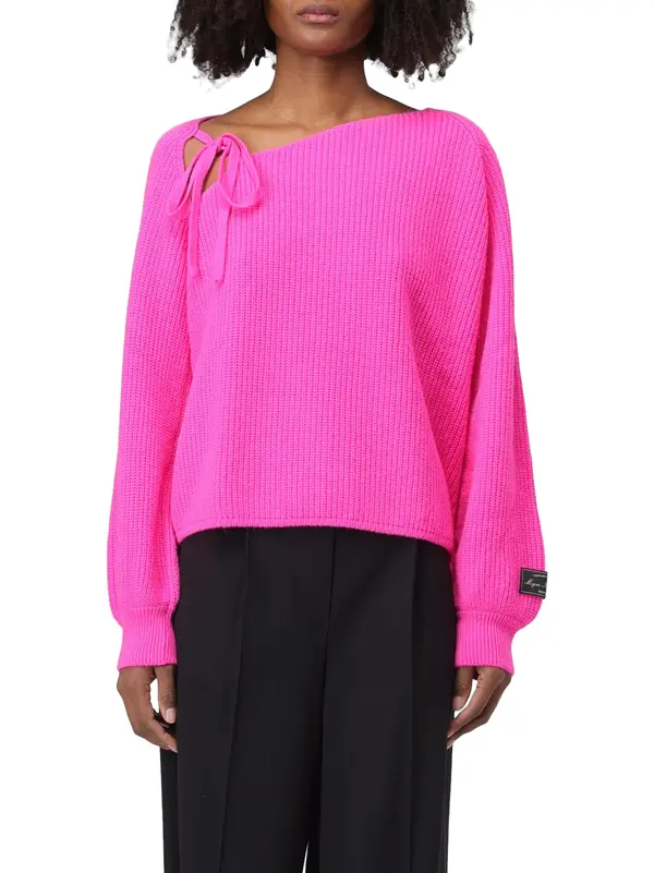 MSGM Wool And Cashmere Sweater - Fuchsia