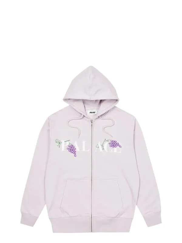 PALACE Grape Zip Hood - Purple