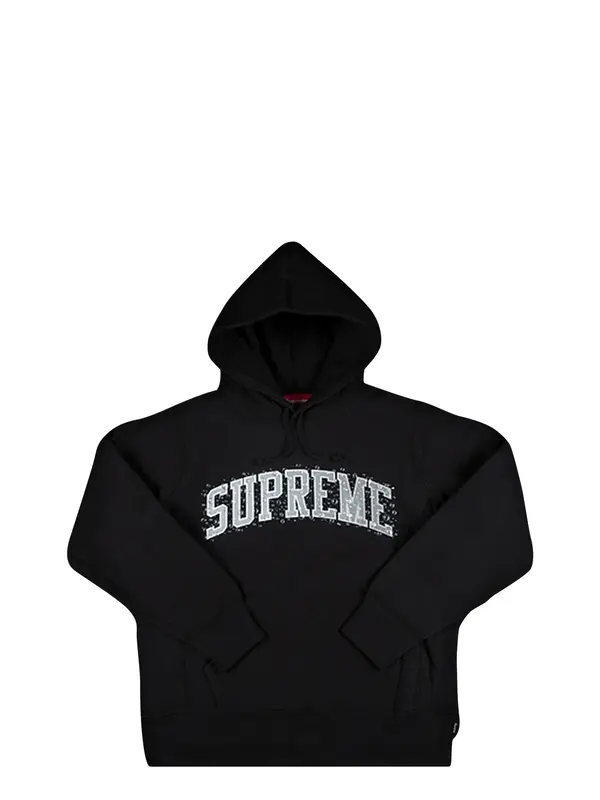 Supreme Water Arc Hooded Sweatshirt - Black