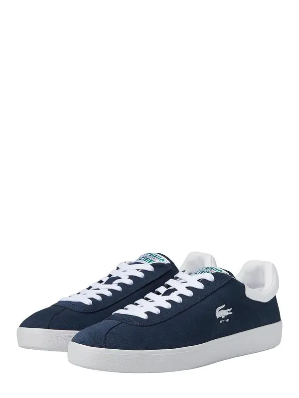 Lacoste Baseshot Suede Low Top Sneakers - Navy