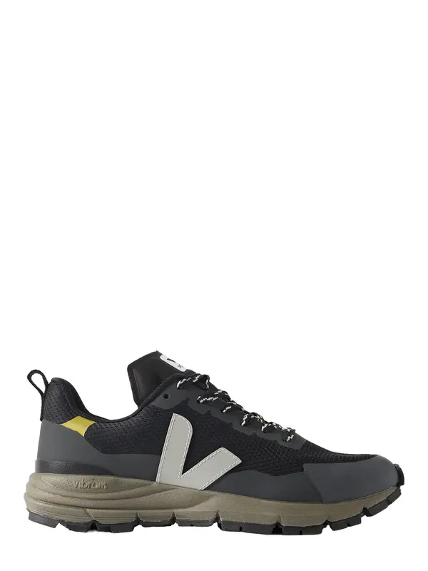 VEJA Dekkan Rubber-trimmed Alveomesh Sneakers - Black