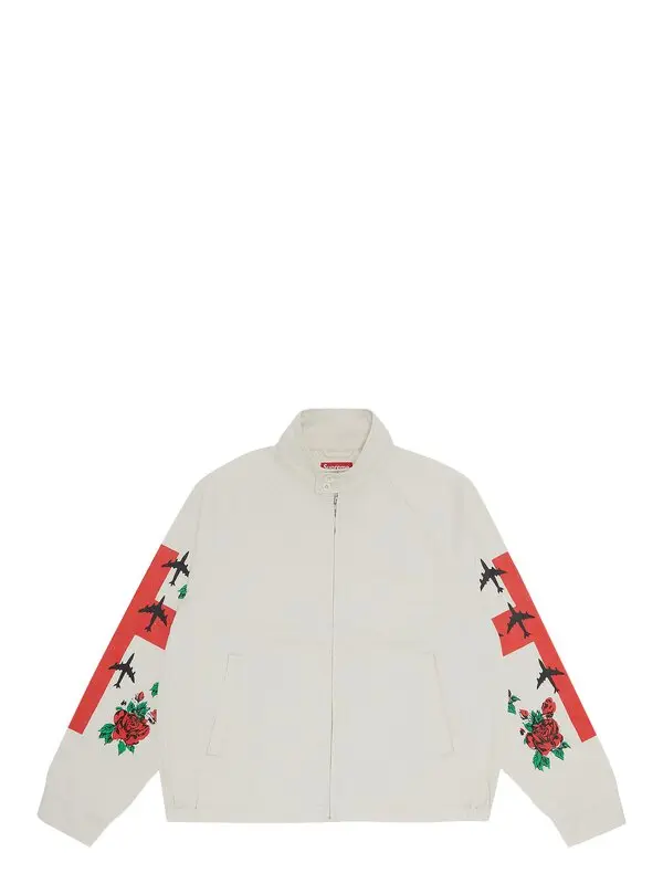 Supreme Destruction Of Purity Harrington Jacket - White