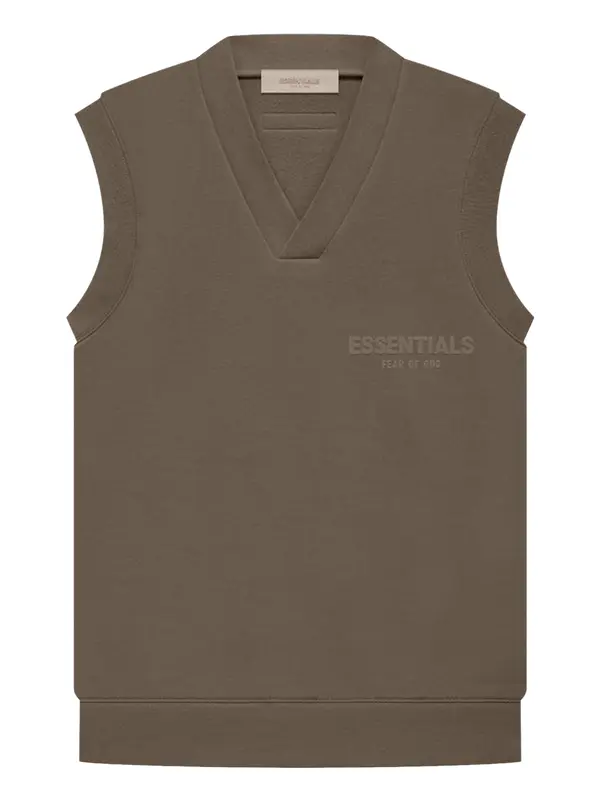 Fear Of God V-neck Vest - Brown