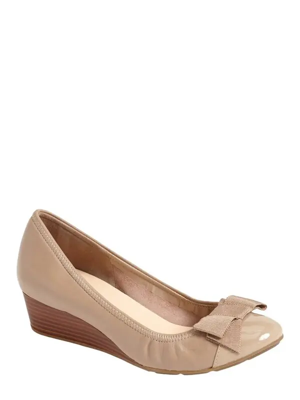 Cole Haan Air Tali Wedge Pump - Maple Sugar