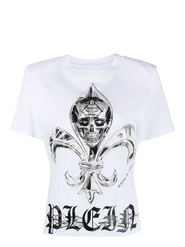 Philipp Plein Cotton T-shirt - White