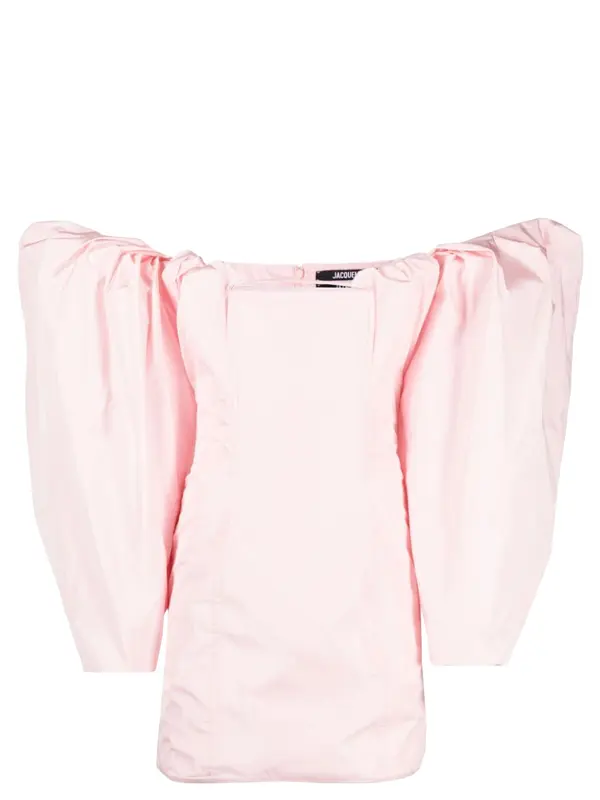 Jacquemus La Robe Taffetas Minidress - Pink
