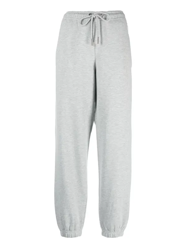 Moncler Logo-patch Cotton-blend Track Pants - Grey