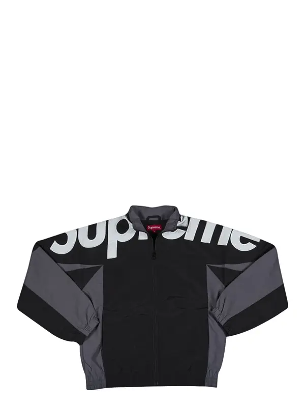 Supreme Shoulder Logo Track Jacket - Black