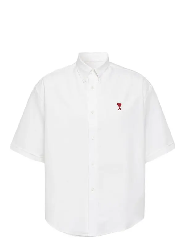 Ami De Cœur Cotton Poplin Shirt - White