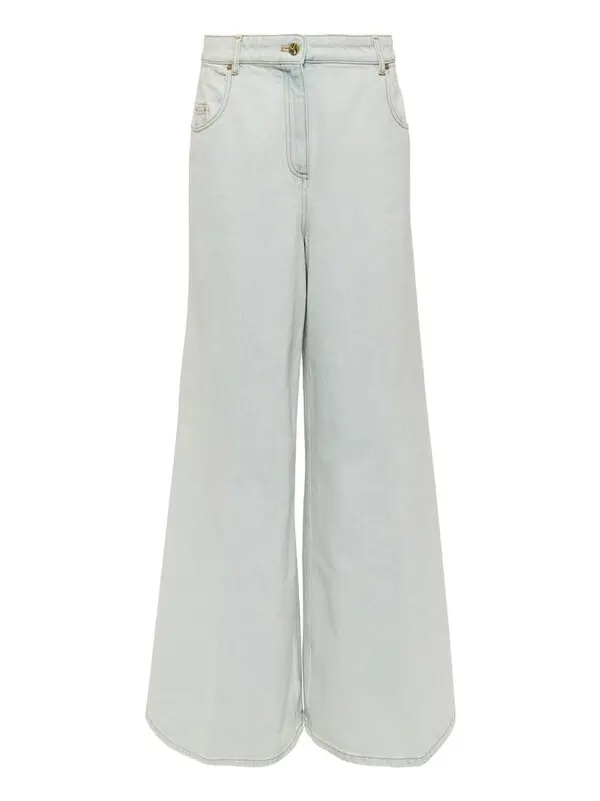 Nina Ricci High-rise Flared Jeans - Blue