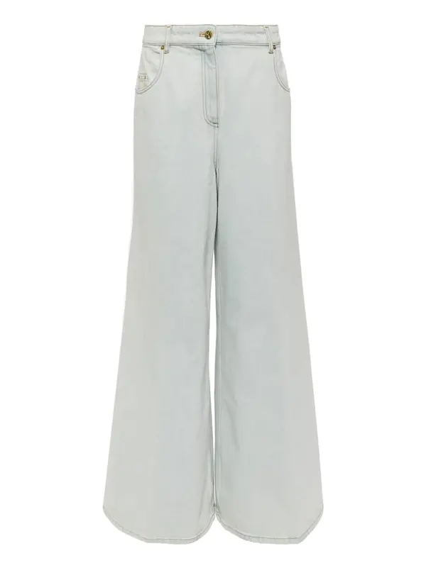 Nina Ricci High-rise Flared Jeans - Blue