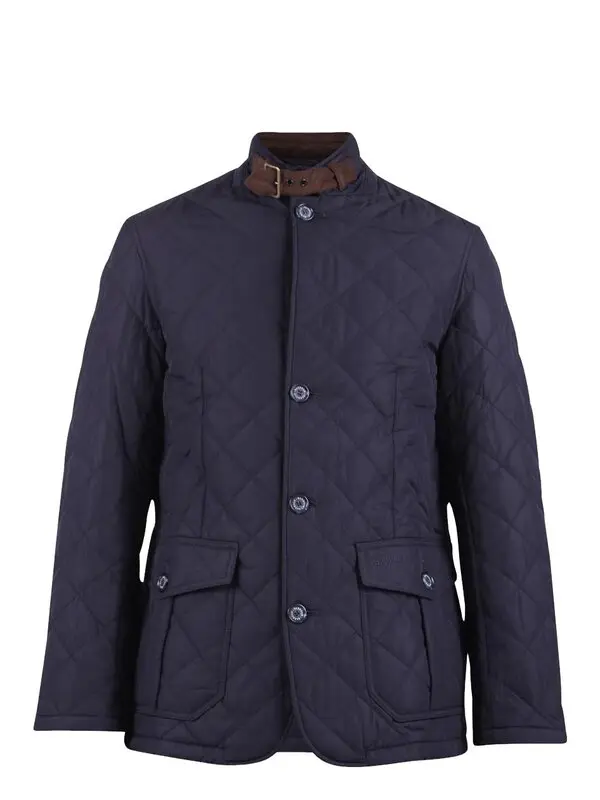 Barbour Three-quarter Coat - Blue