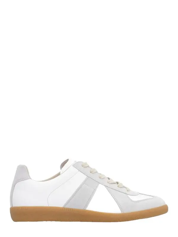 MAISON MARGIELA Replica Leather Sneakers - White