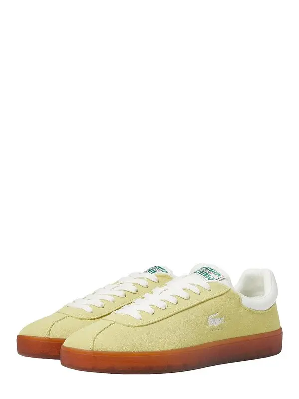 Lacoste Baseshot Suede Low Top Sneakers - Green