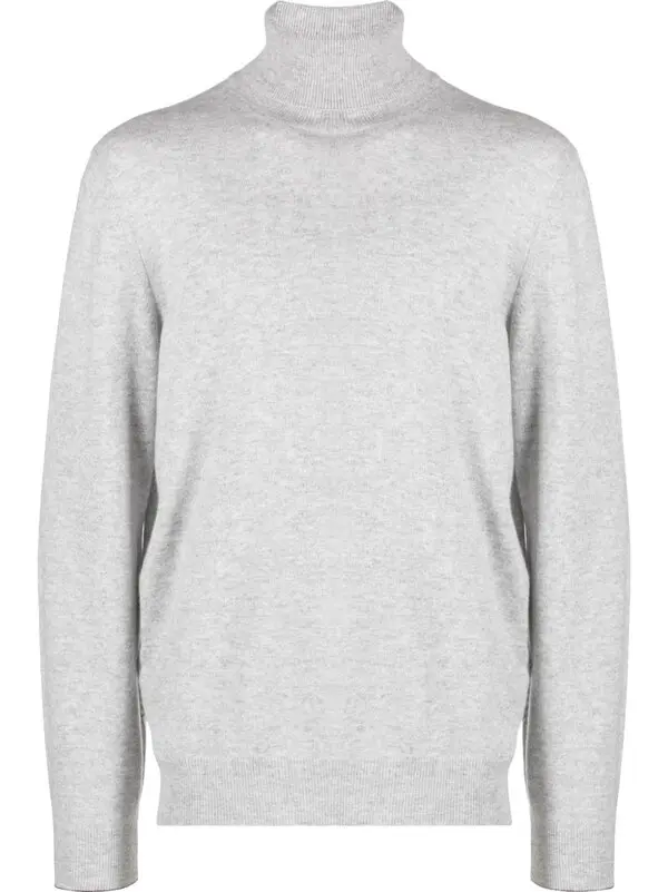 Brunello Cucinelli Roll-neck Cashmere Jumper - Grey