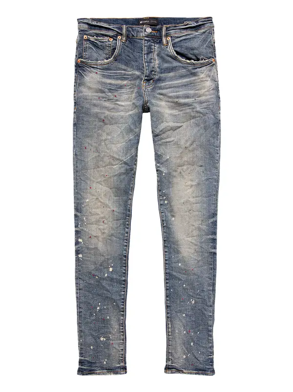 PURPLE BRAND Vintage Spotted Jeans - Blue