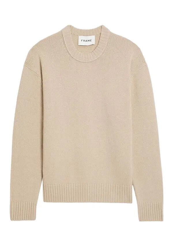 FRAME Cashmere Sweater - Beige