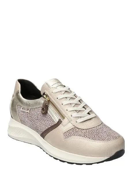 Mephisto Kim Color Blocked Sneaker - Light Sand