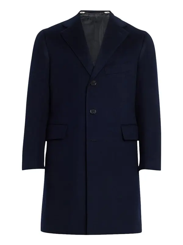 Cesare Attolini Classic Topcoat - Blue