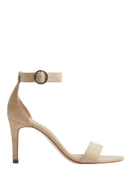 L.K. BENNETT Ivy Ankle Strap Sandal - Trench