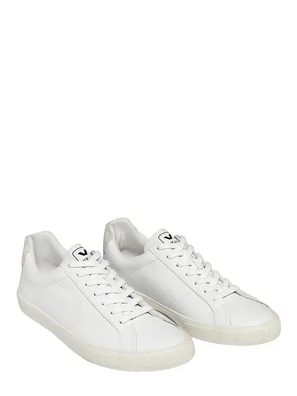 VEJA Esplar Low Top Leather Sneakers - White