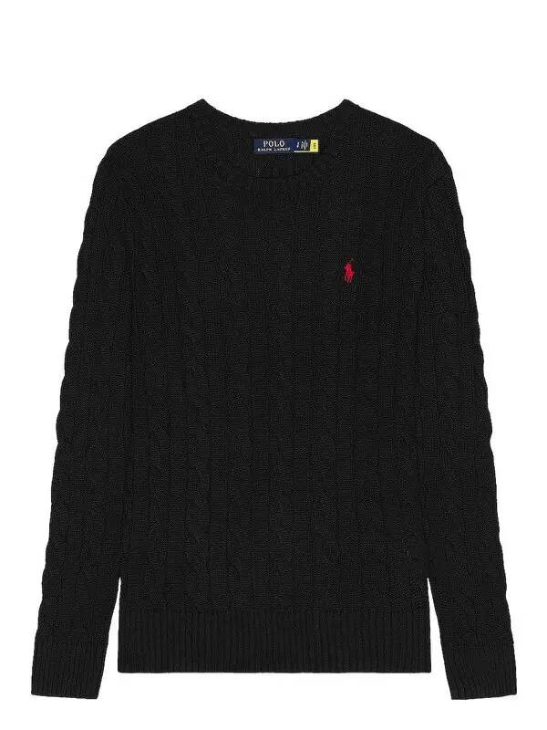 Polo Ralph Lauren Long Sleeve Sweater - Black