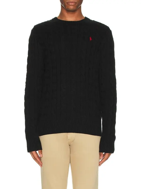 Polo Ralph Lauren Long Sleeve Sweater - Black