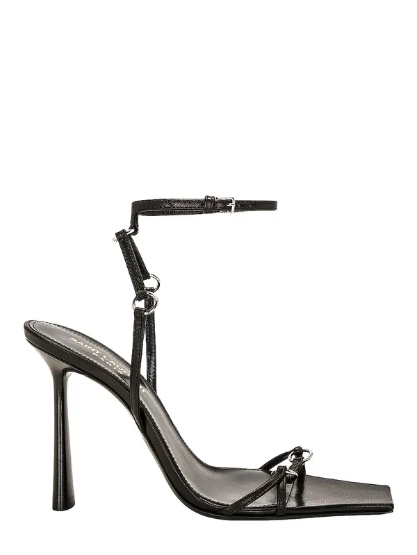 Saint Laurent Nova Sandal - Nero