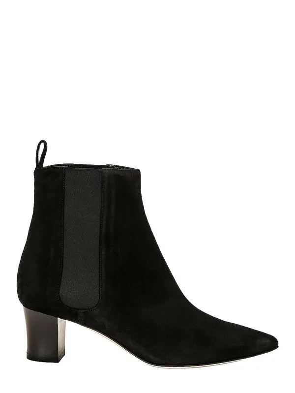 Manolo Blahnik Tiraba 50 Suede Boots - Black