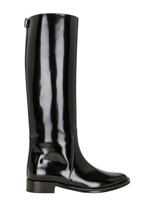 Saint Laurent Hunt Boot - Nero