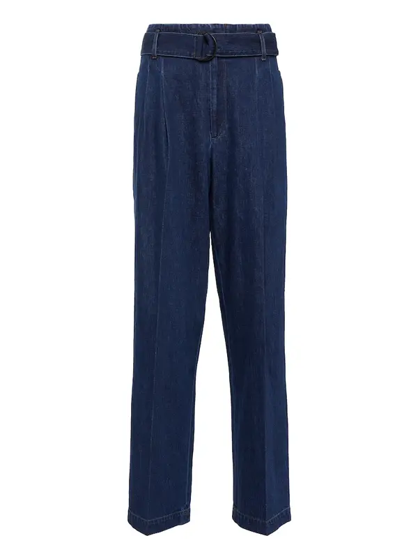 Polo Ralph Lauren High-rise Wide-leg Jeans - Blue