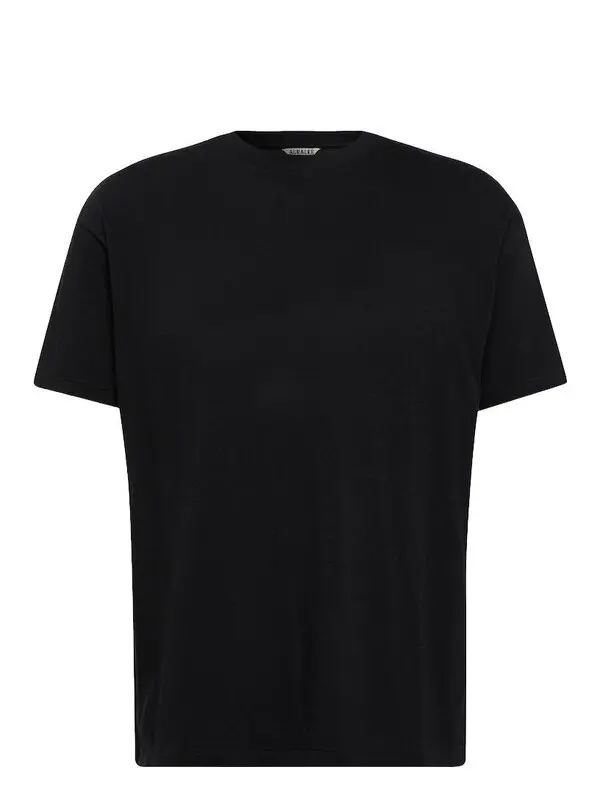 Auralee Jersey T-shirt - Black