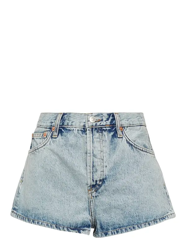 Wardrobe.NYC Denim Shorts - Blue