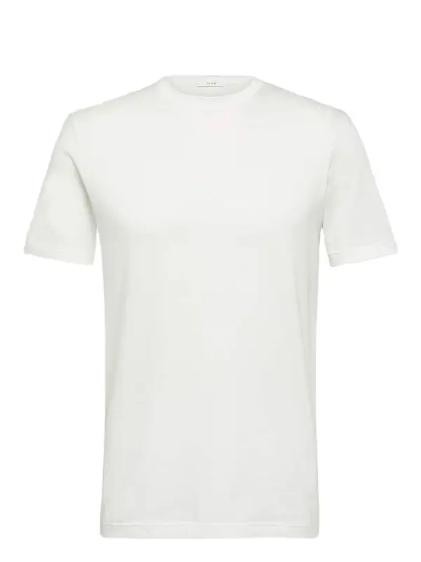 THE ROW Luke Cotton Jersey T-shirt - White