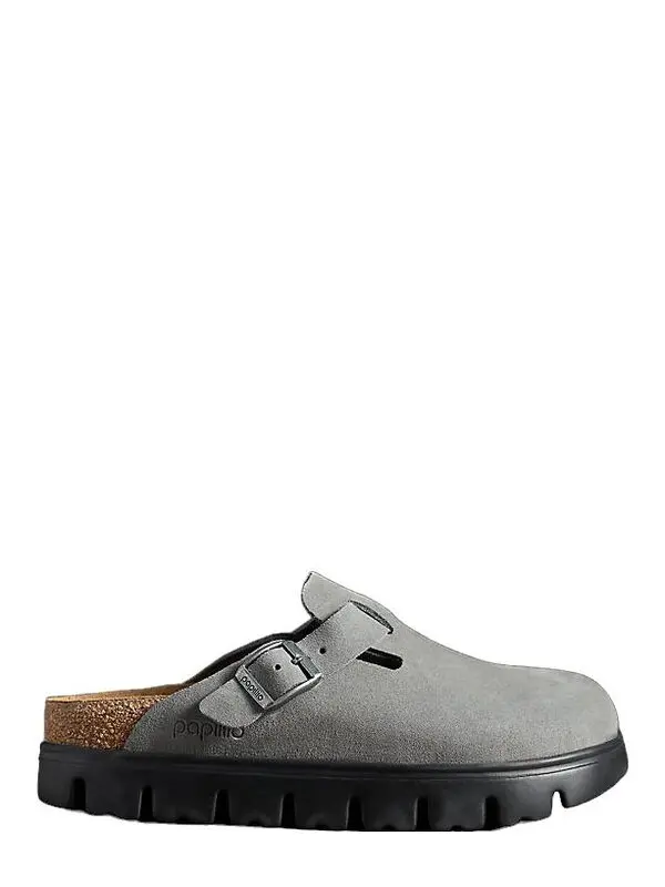 BIRKENSTOCK Boston Chunky Clogs - Basalt Gray