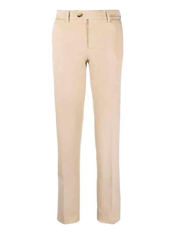 Brunello Cucinelli Straight-leg Chino Trousers - Neutrals