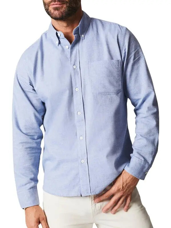 Billy Reid Tuscumbia Classic Fit Button-down Shirt - Light Blue