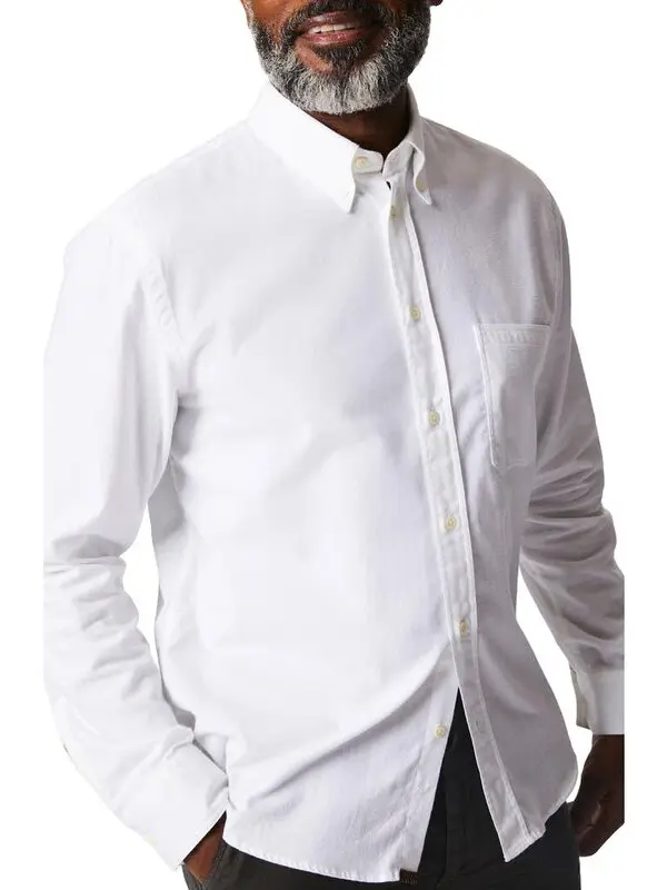 Billy Reid Tuscumbia Classic Fit Button-down Shirt - White