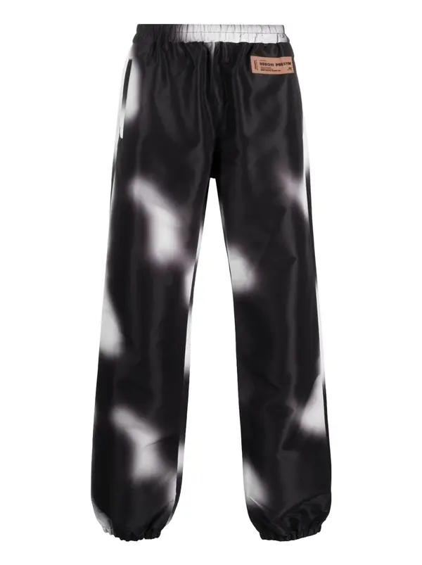 Heron Preston Printed Track Pants - Black